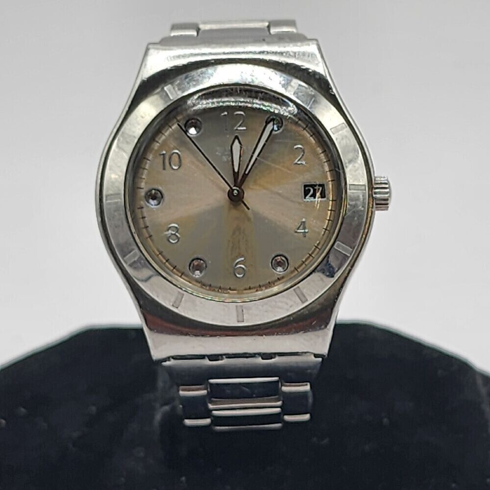 Swatch Irony Women's Stainless Steel 4.4" Wrist Watch… - Gem